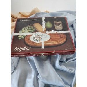 Dolphin | Dining | Dolphin 2 Oval Cheese Server New In Box Never Used ...